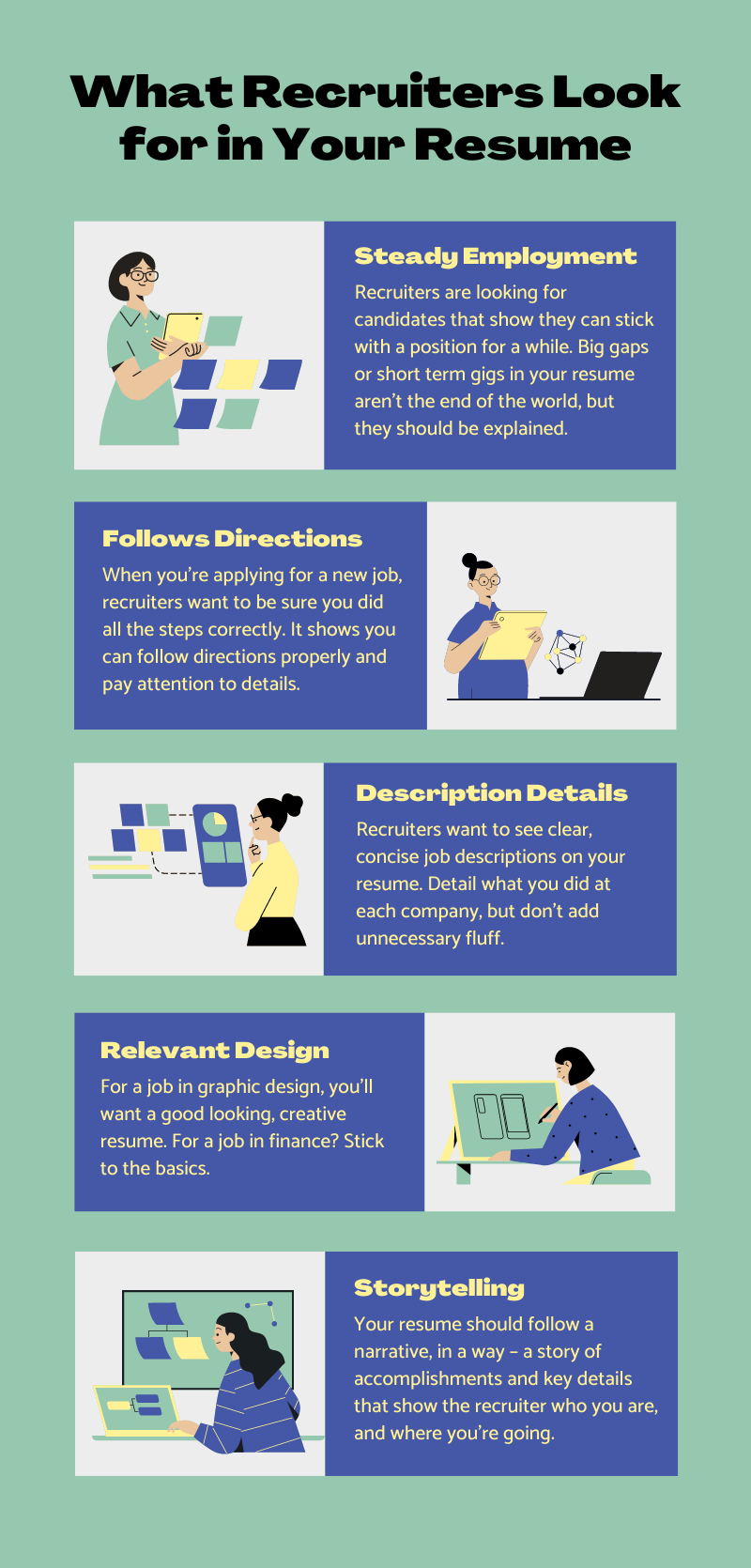 What Recruiters Look for in Your Resume