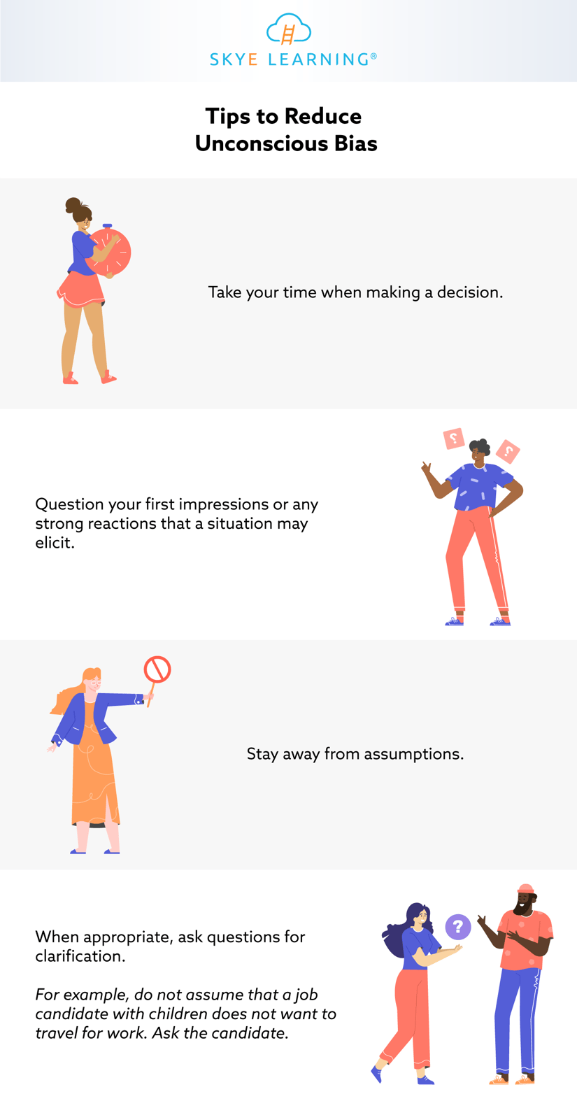 Tips to Reduce Unconscious Bias