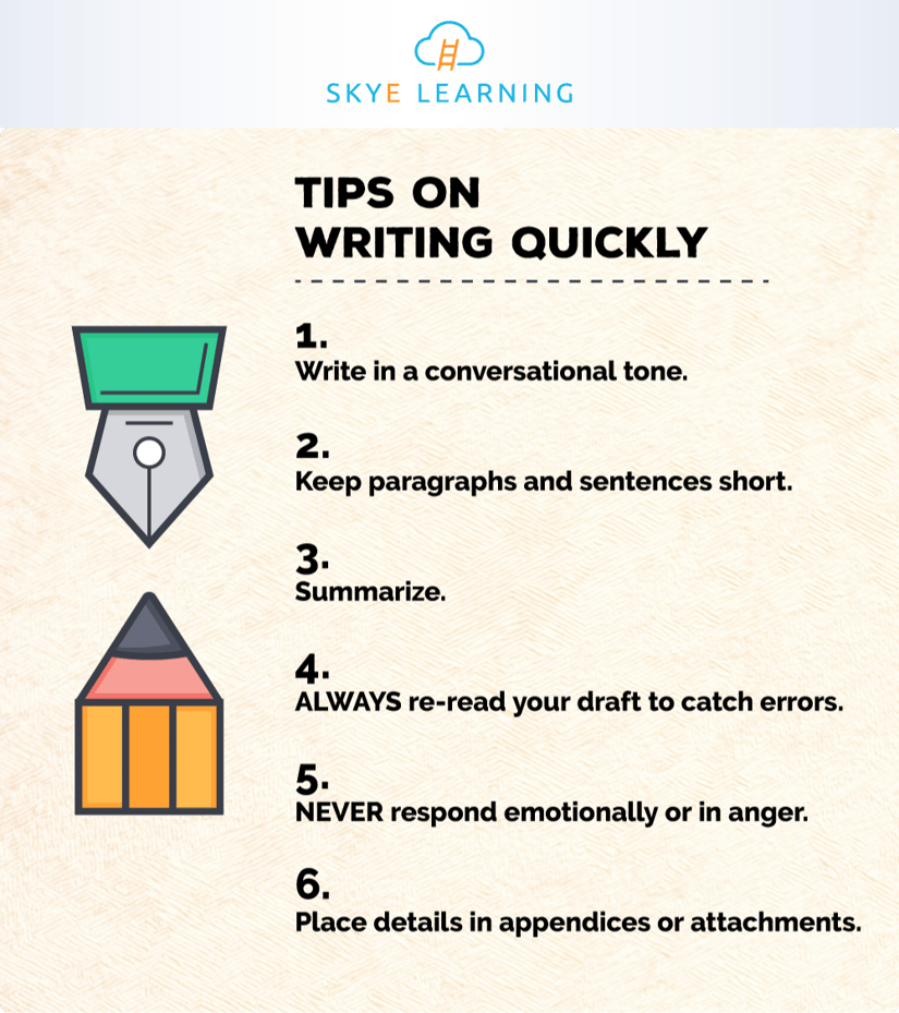 6 Tips on Writing Quickly